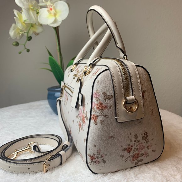 Coach | Bags | Coach Rose Bouquet Rowan Satchel | Poshmark